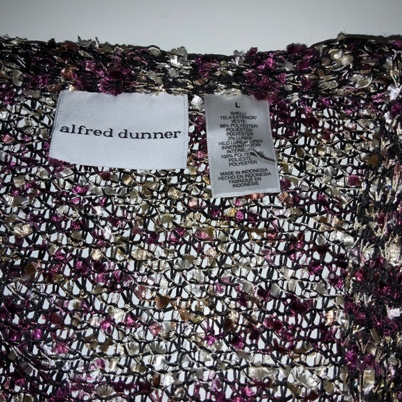 Alfred Dunner | Sweaters | Copy Alfred Dunner Confetti Cardigan | Poshmark